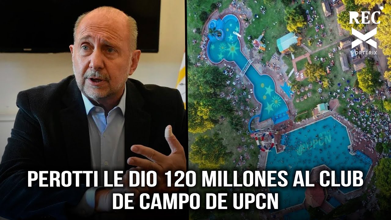 Perotti le dio 120 millones al club de campo de UPCN - YouTube