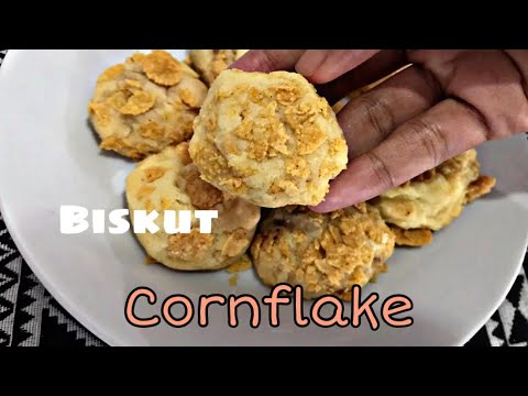 BISKUT CORNFLAKE RAYA | MUDAH DAN SEDAP | - YouTube