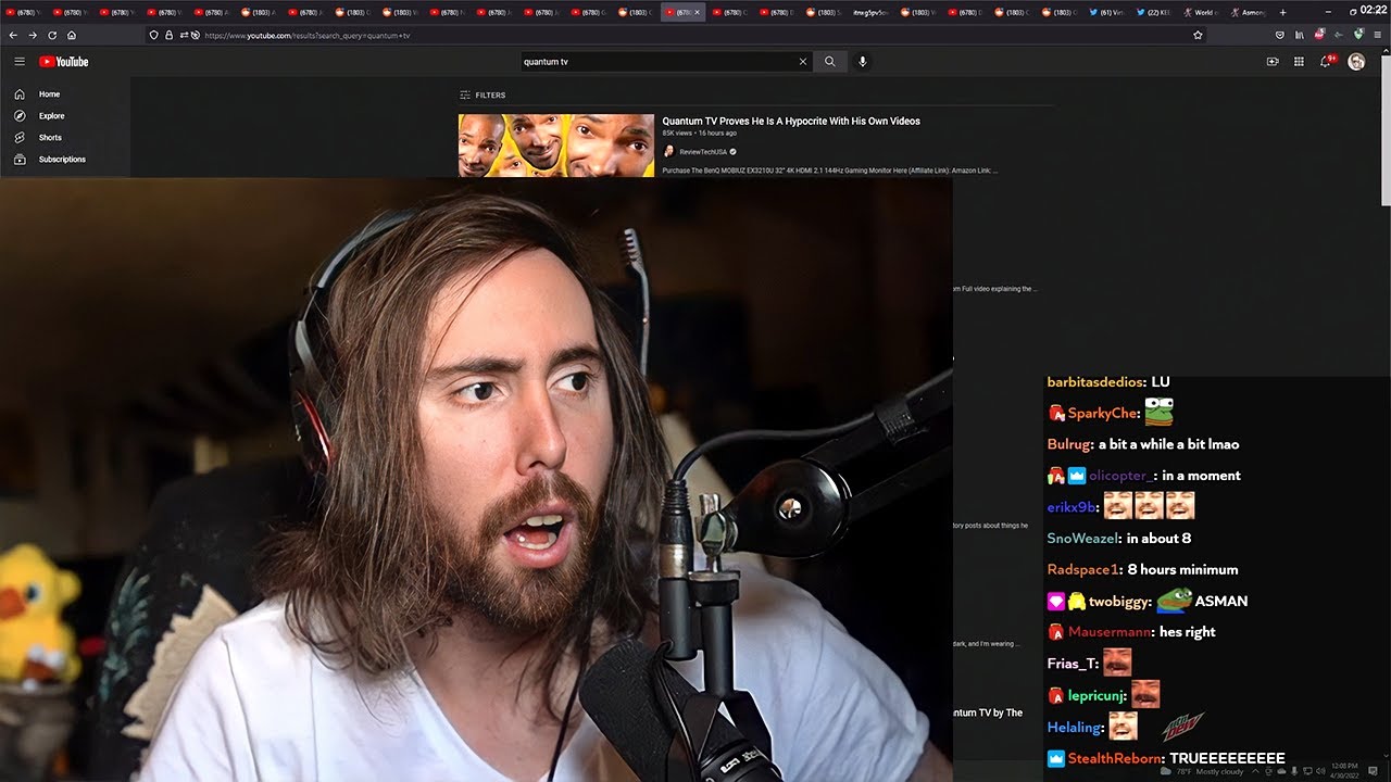 Mcconnell starts crying after Asmongold has a 6 hours Intro - YouTube