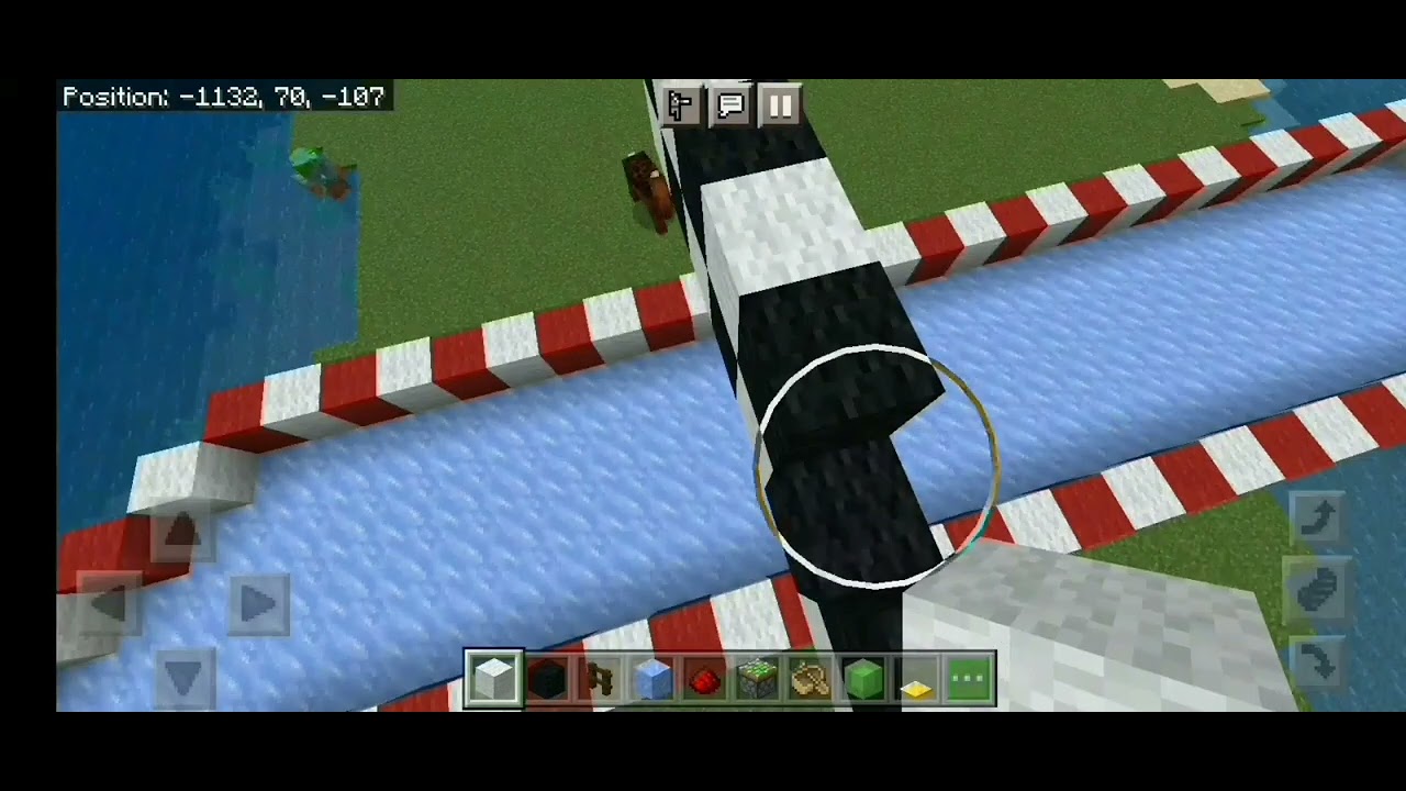 Minecraft boat racing track #minecraft #builds #tutorial - YouTube