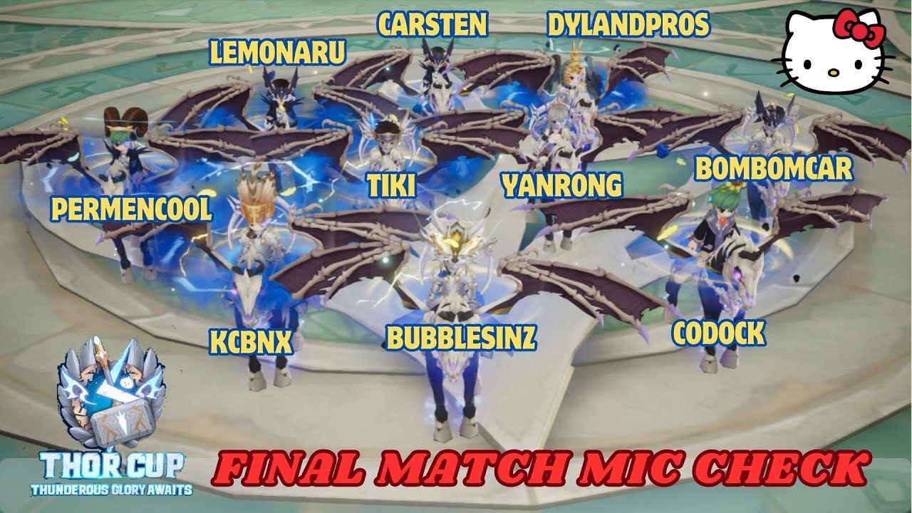 Ragnarok Origin Thor Cup Final || Mic Check || RISE THOR CUP CHAMPION ...