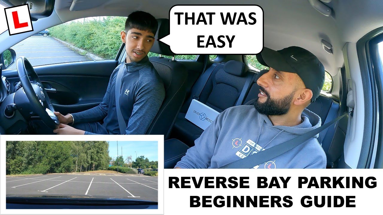 How To Reverse Bay Park | 2022 UK Driving Test Manoeuvres (Lesson 8 ...