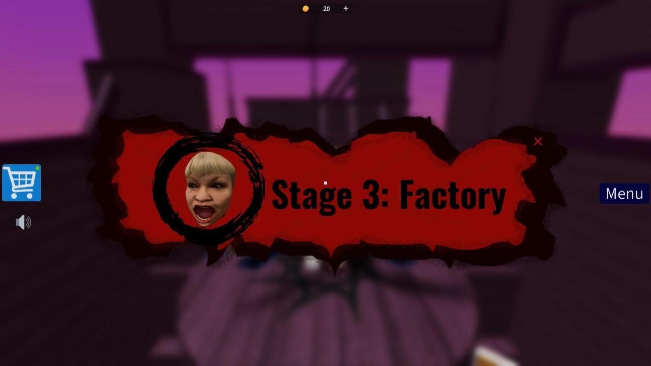 Escape Angry Head Factory stage 3 Roblox - YouTube
