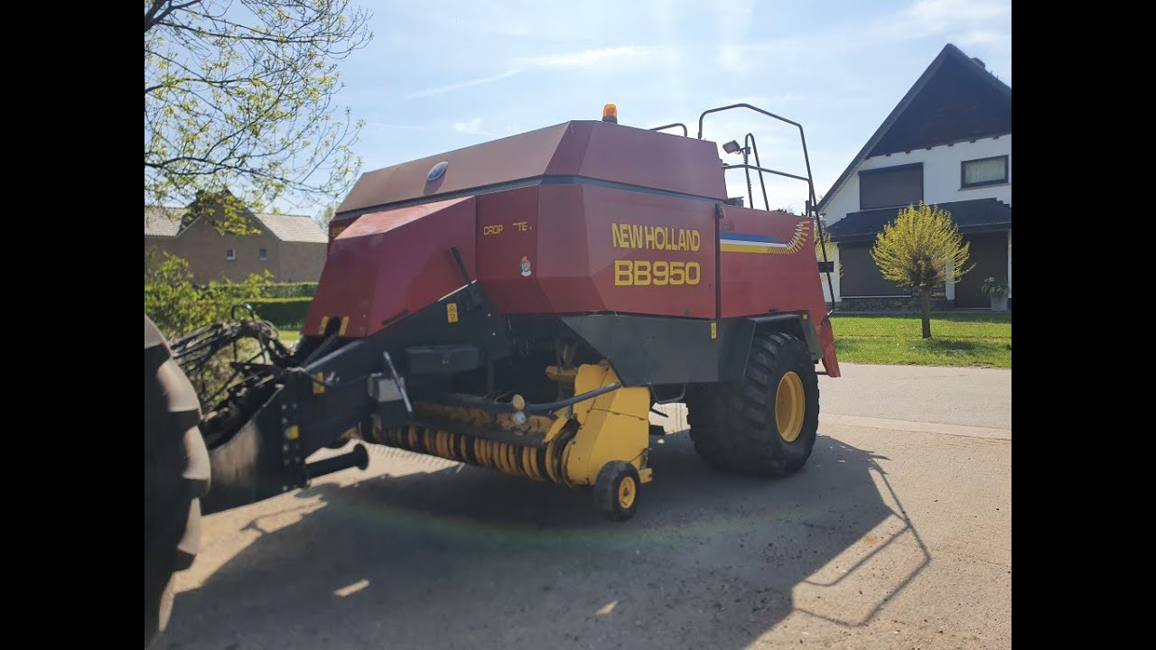 New Holland BB950 Cropcutter - YouTube