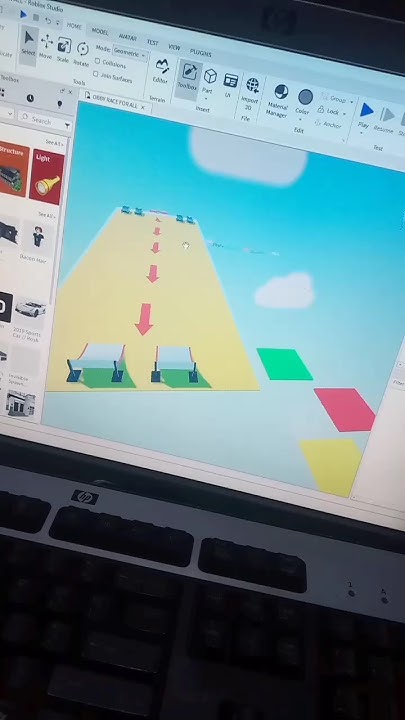 Making My First Game 😍 In Roblox | You Can Play Now | #roblox | #shorts - YouTube