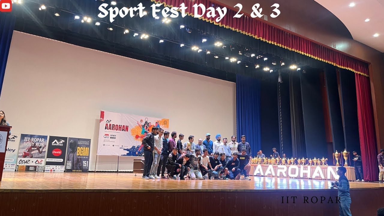 Sports Fest 2024| New Lab Installation is started| IIT Ropar Campus ...
