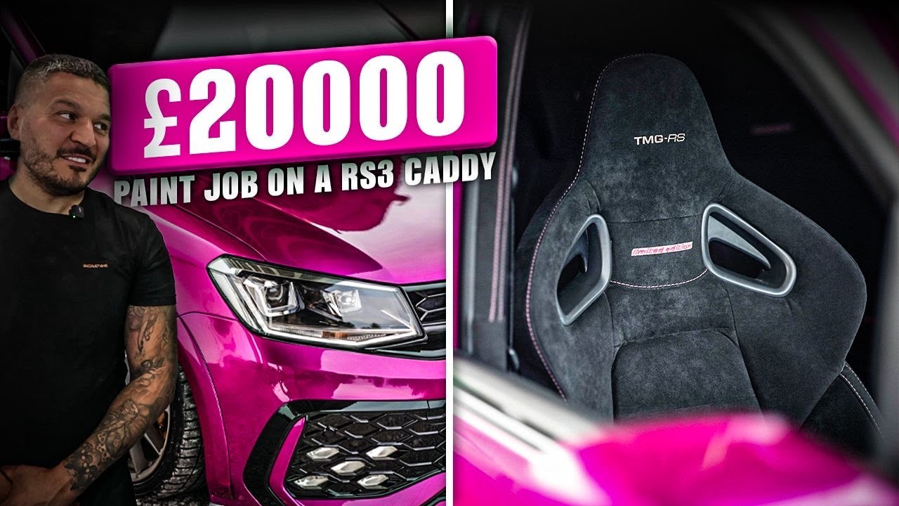 VW Caddy RS3 4WD | 8.5 GTI Hybrid Bumpers & Wings | RS5 Rear Bumper ...