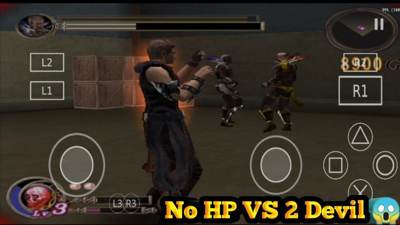 God Hand Vs 2 Devil Hand || No Hp 😱 || AetherSX2 Gameplay #godhand ...