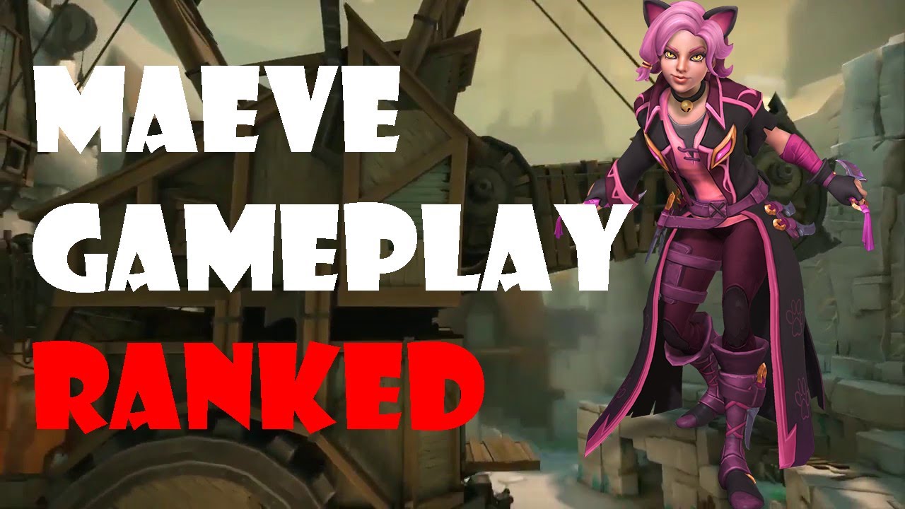 Paladins Maeve Ranked Gameplay - Evie + Maeve = amazing flank duo - YouTube