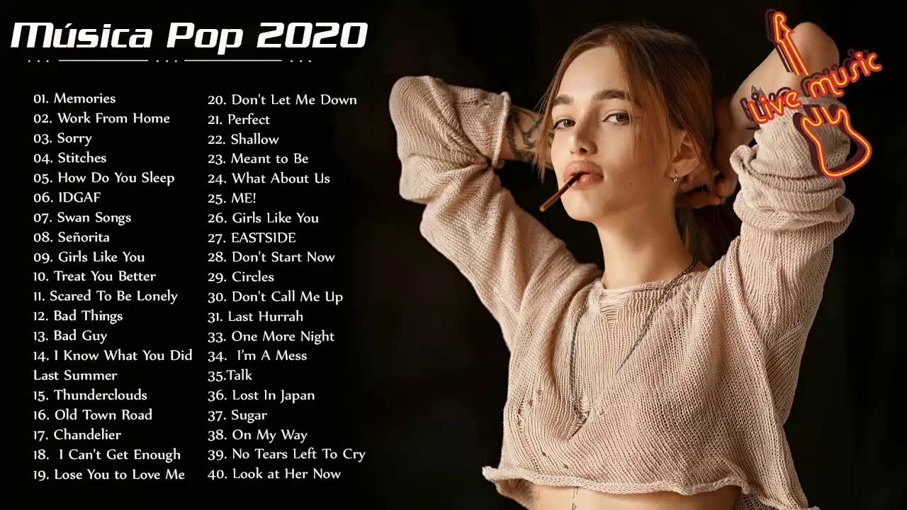 Pop 2020-2021 ♫ Mix Pop En Ingles (English Pop Songs 2020 to 2021) as ...