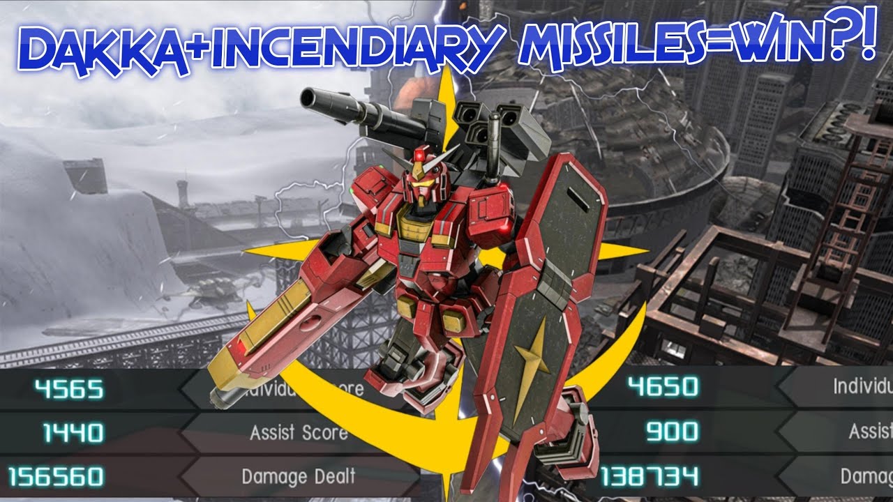 GBO2 FA-78-2 Heavy Gundam (Ingrid 0): Dakka+Incendiary Missiles=Win ...