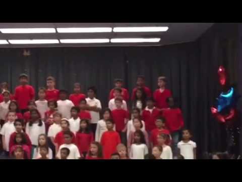 Floris Elementary Veterans Day 2016 - YouTube