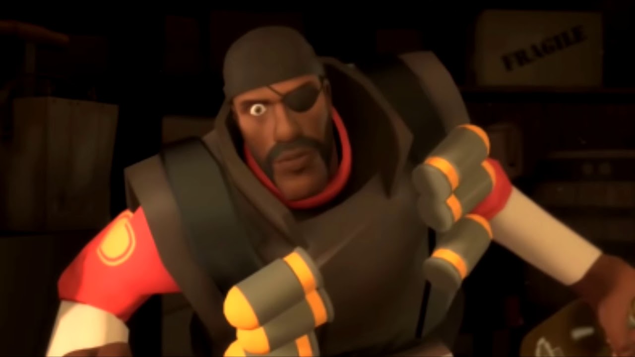 Demoman finds Spy in Sniper's Roost(15.ai) - YouTube