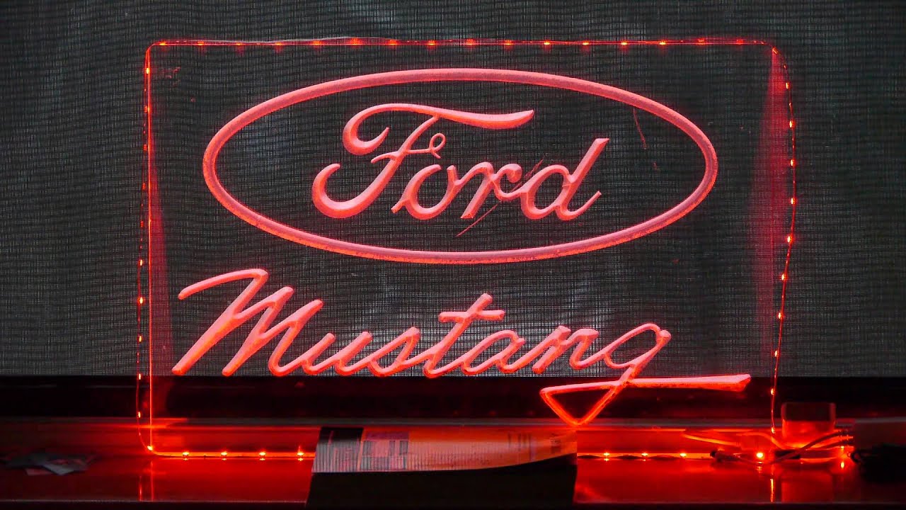 Edge Lit Acrylic - YouTube