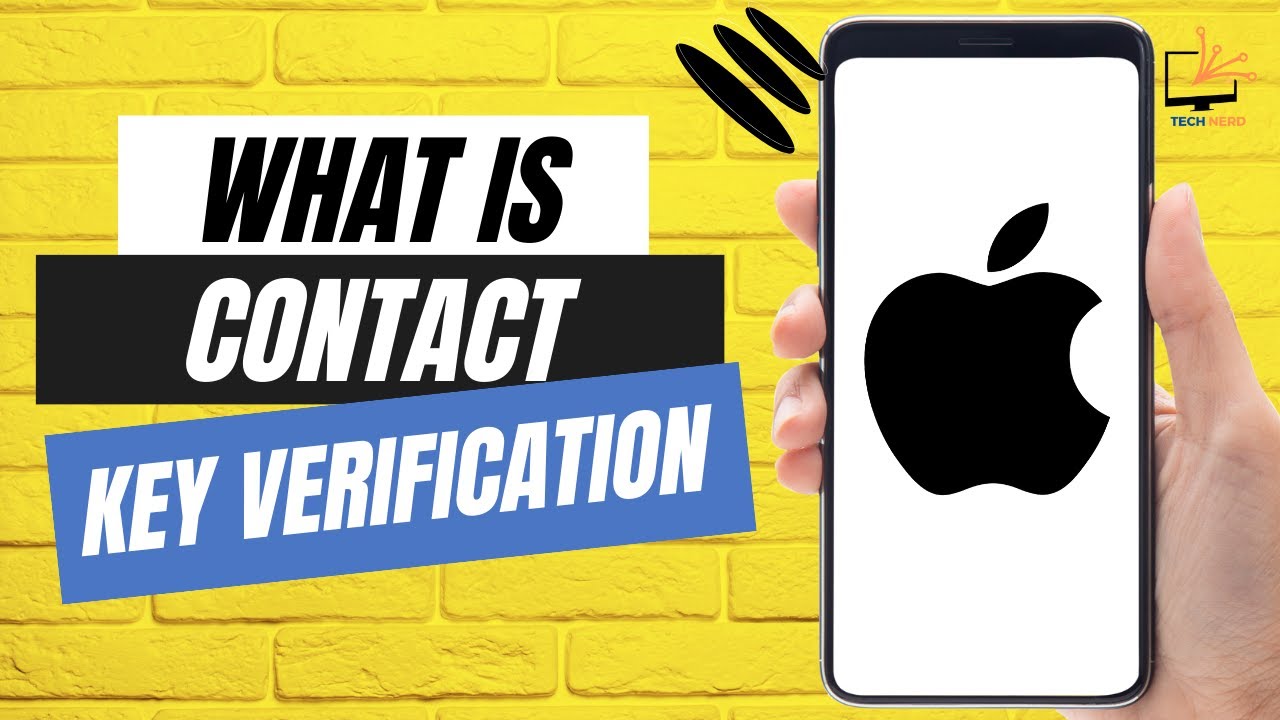What is Contact KEY Verification on iPhone? - YouTube