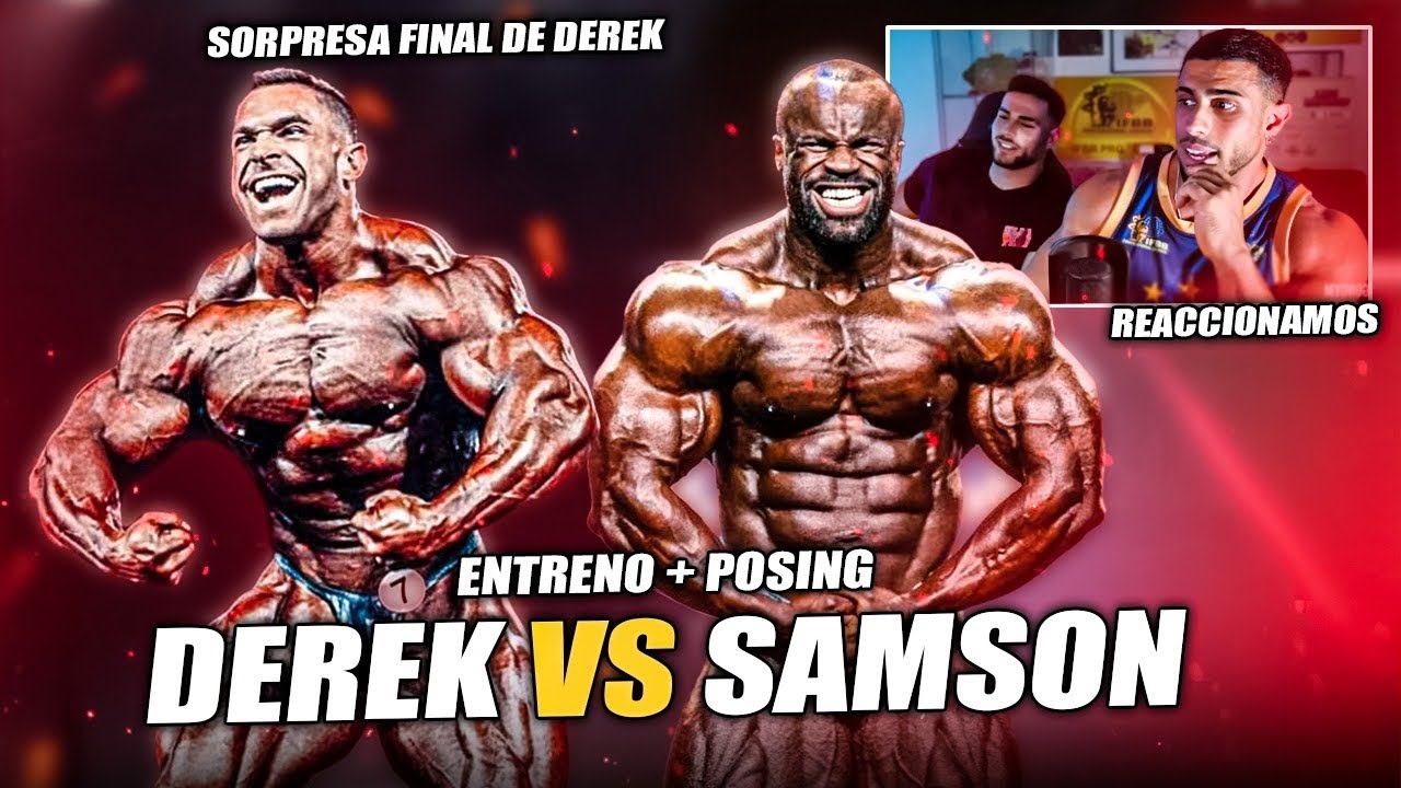Mauro y Josema REACCIONANDO DEREK vs SAMSON Entreno + Posing | Mauro ...