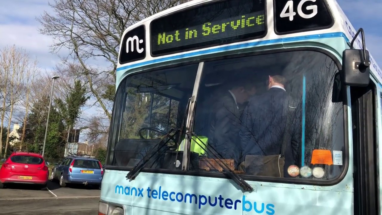 Alex Townsend retires from the Computer Bus - YouTube