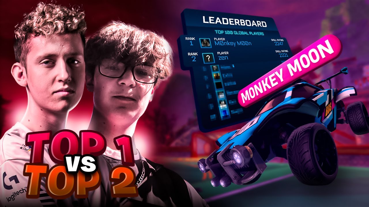 EL TOP 1 CONTRA EL TOP 2 DEL MUNDO DE ROCKET LEAGUE | Monkey Moon vs ...