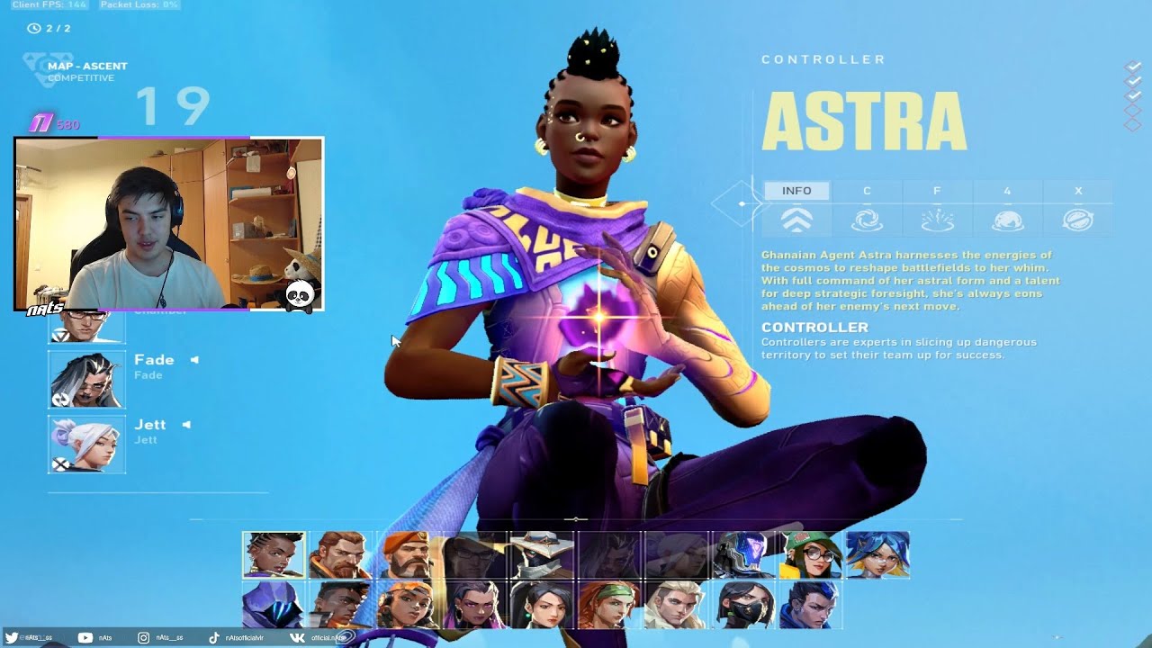 GAMBIT NATS PRO ASTRA VALORANT RANKED GAMEPLAY [Full Match VOD] - YouTube