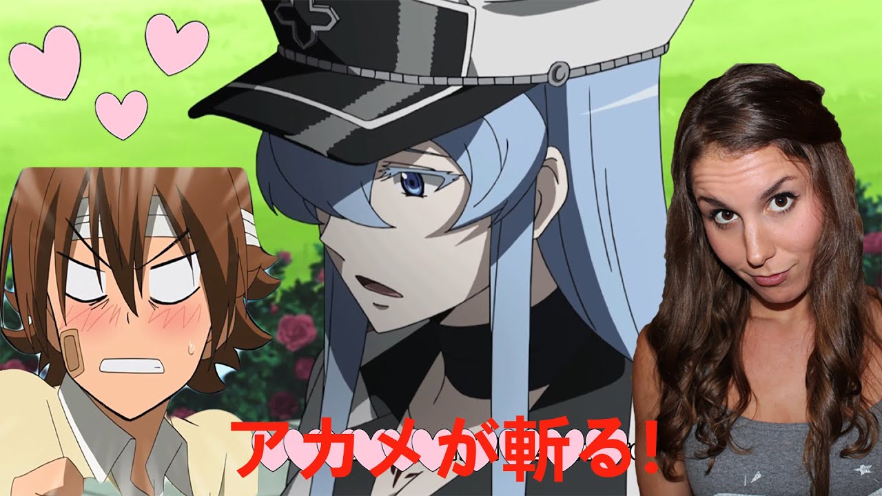 Akame ga Kill Episode 9 Review アカメが斬る! - Esdeath Finds Love - YouTube