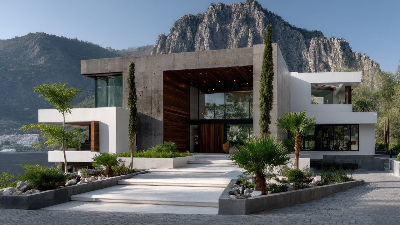 Breathtaking Modern Minimalist Home Waterfront Dream | Modern House ...