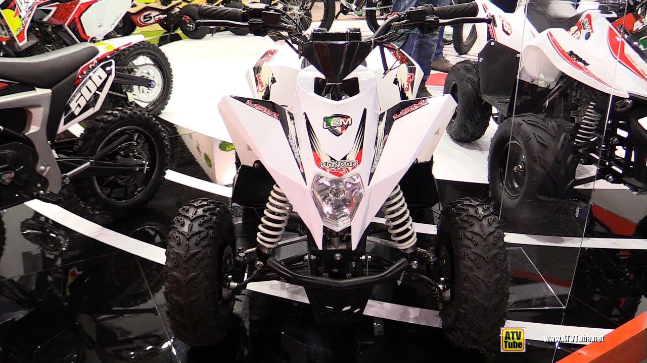 2017 Lem Motor Kondor Baby 90 Sport ATV - Walkaround - 2016 EICMA Milan ...