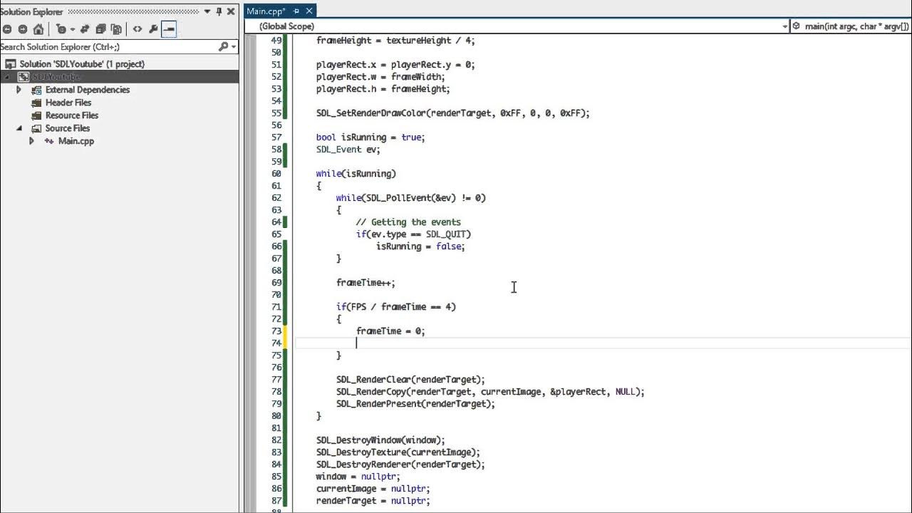 SDL 2 Made Easy Tutorial 14 - Sprite Animation - YouTube