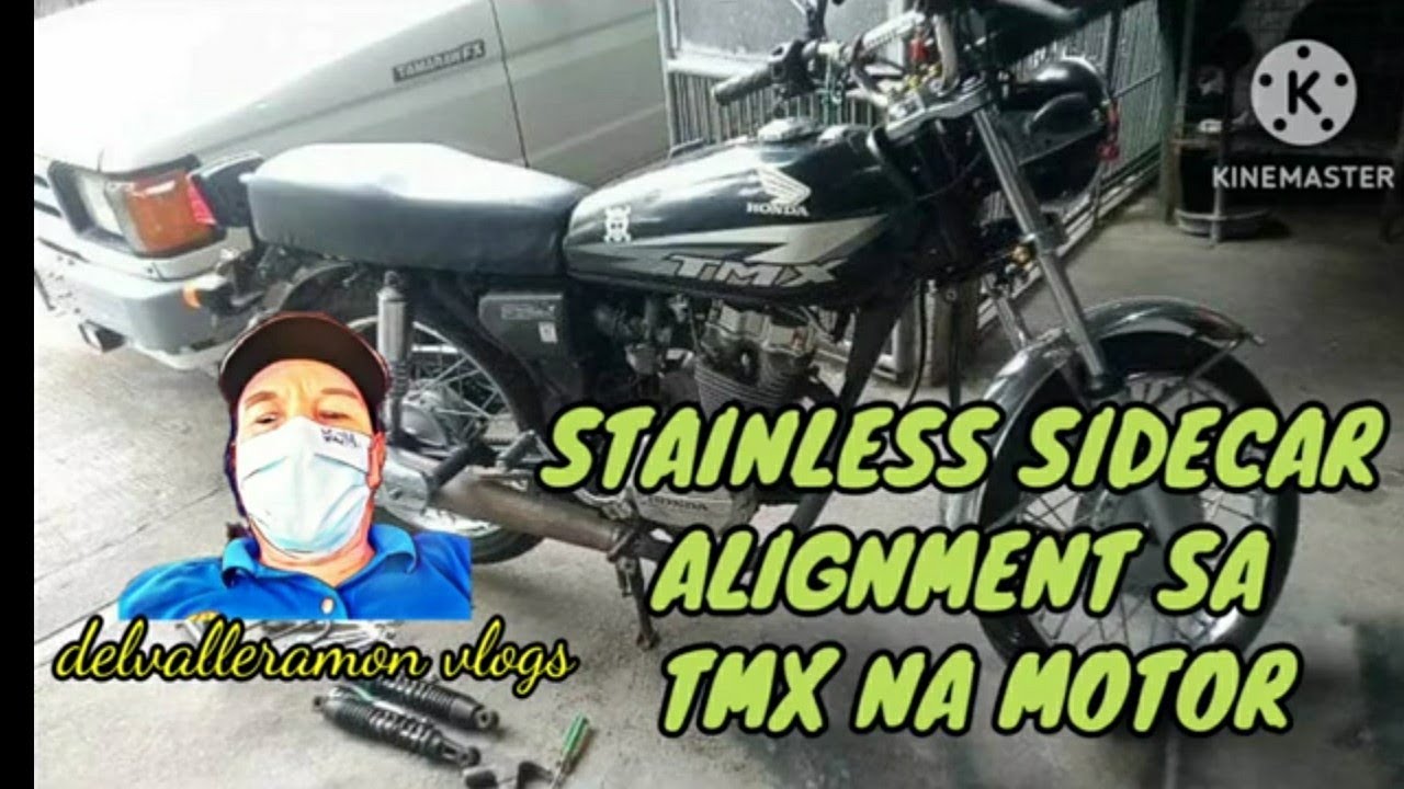 STAINLESS SIDECAR ALIGNMENT SA TMX NA MOTOR - YouTube