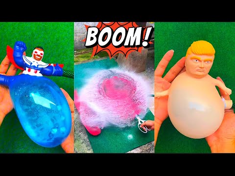 Inflating Toys Until They BLOW Up 💥💥 ( BOOM !!) - YouTube