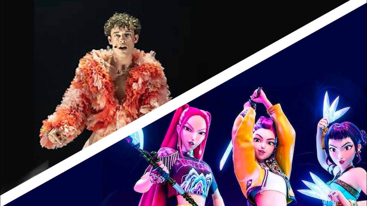 Eurovision and Kpop Demon Hunters song with the same BPM - YouTube