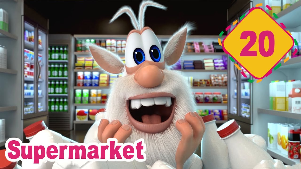 Booba - Episode 20 - Supermarket - Funny cartoons for kids - BOOBA ...