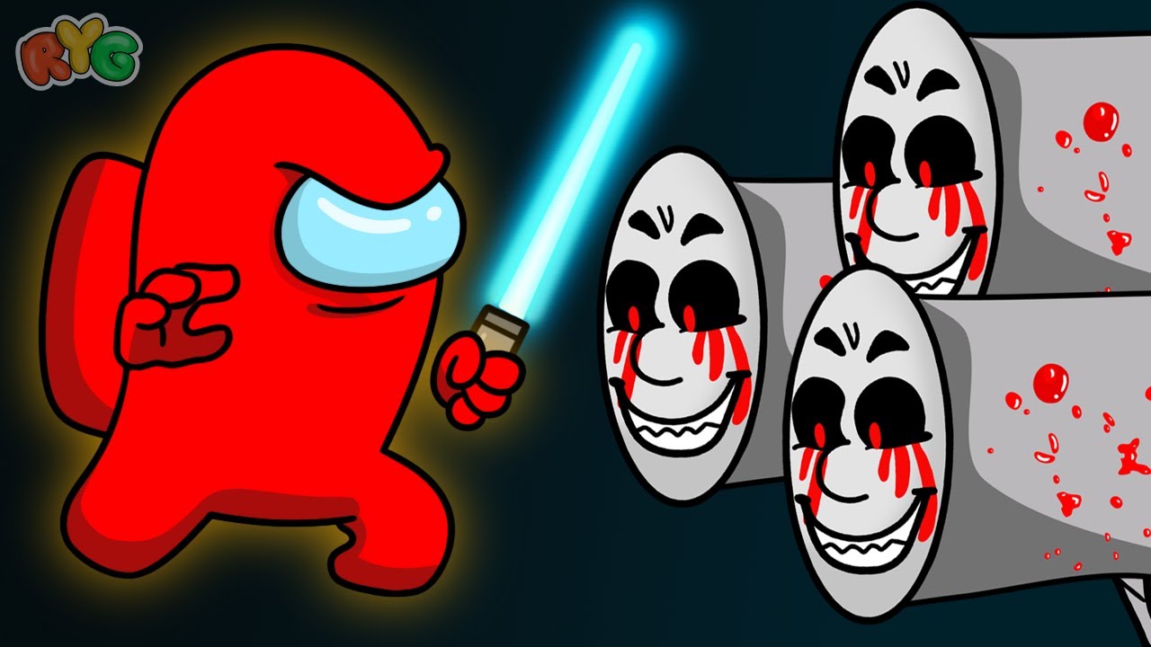 🔴 Live AMONG US Game Animation | Giants, SCP, Super Mario - YouTube