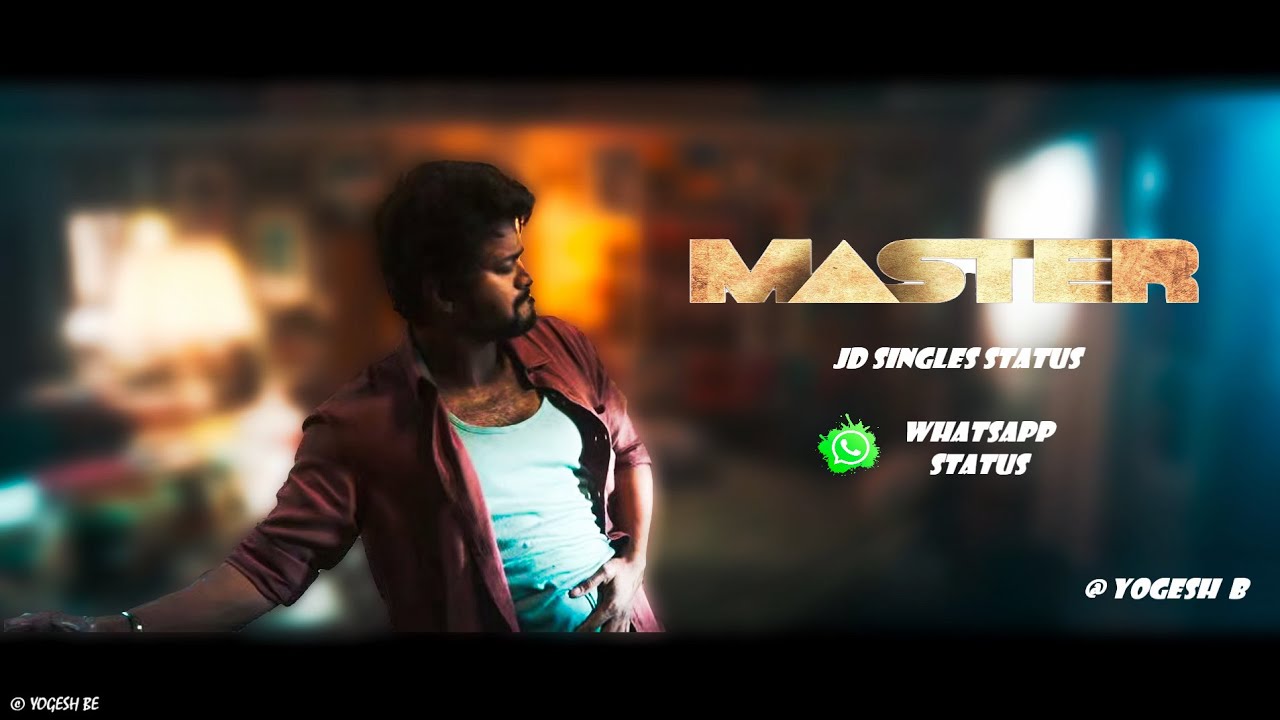 Master😎 || JD Single whatsapp status || ThalapathyVijay ...