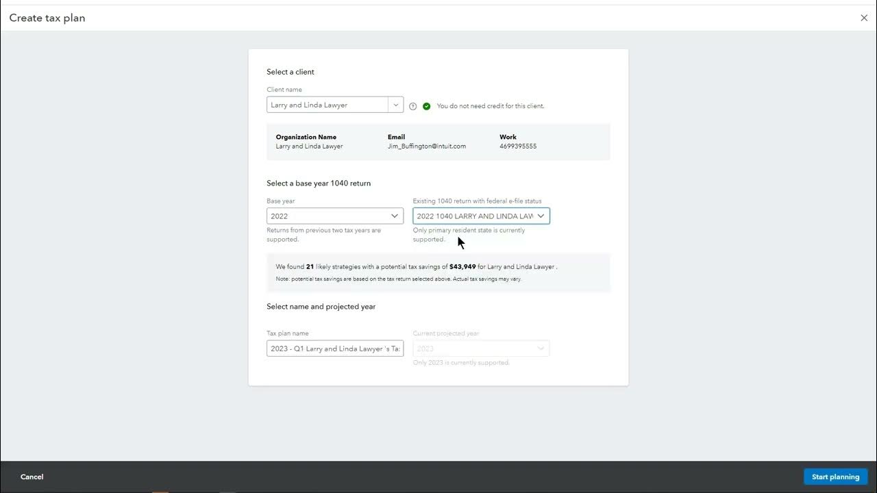Intuit Tax Advisor: Getting started - YouTube