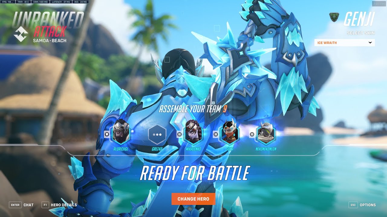 One Tricking Genji | OPEN QUEUE COMPETITIVE - YouTube