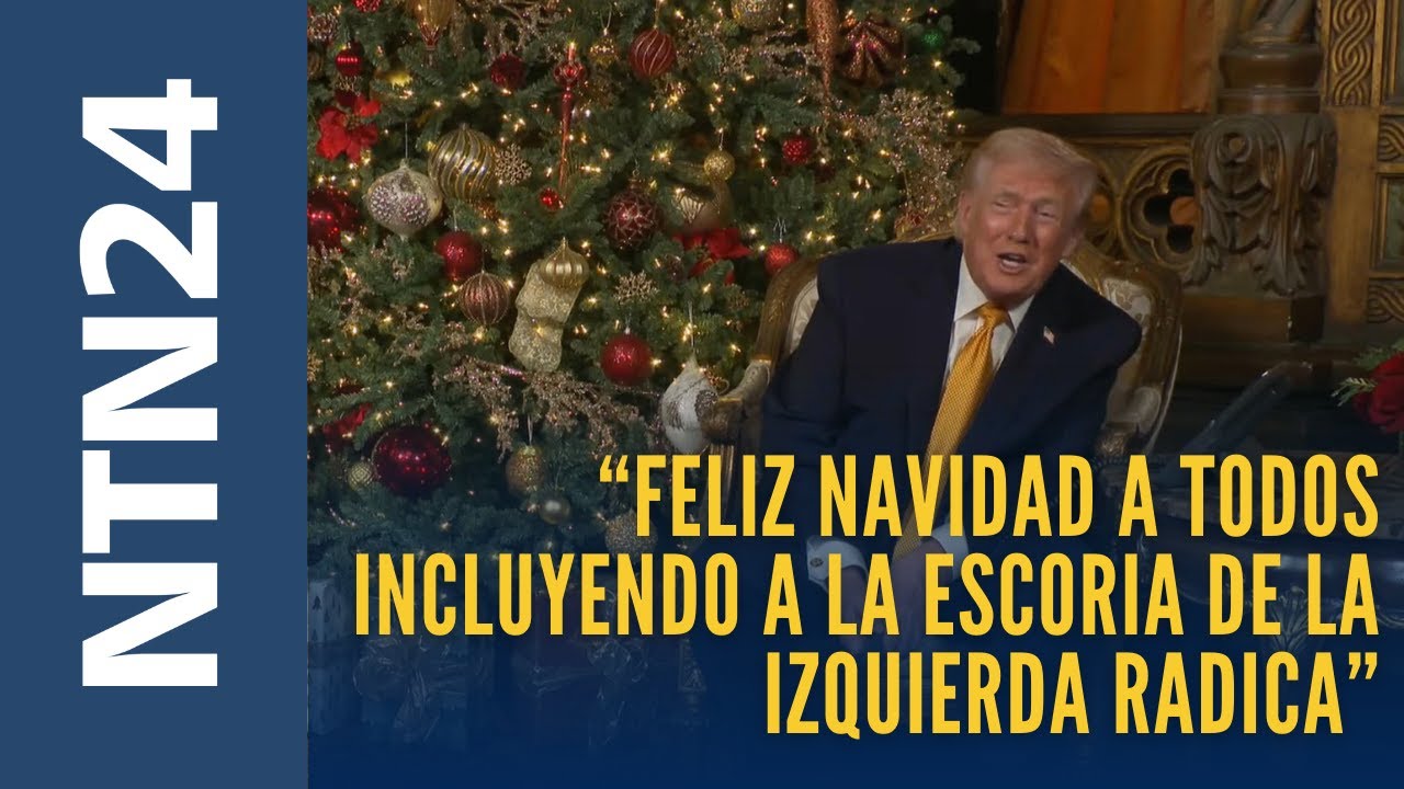 “Feliz Navidad a todos incluyendo a la escoria de la izquierda radical ...