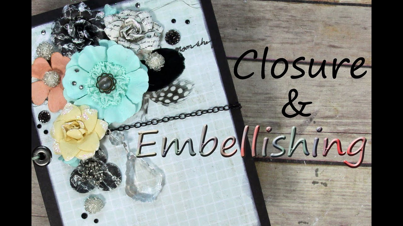 Closure & Embellishing the Ultimate "SMALL Pocket Page Album" - YouTube