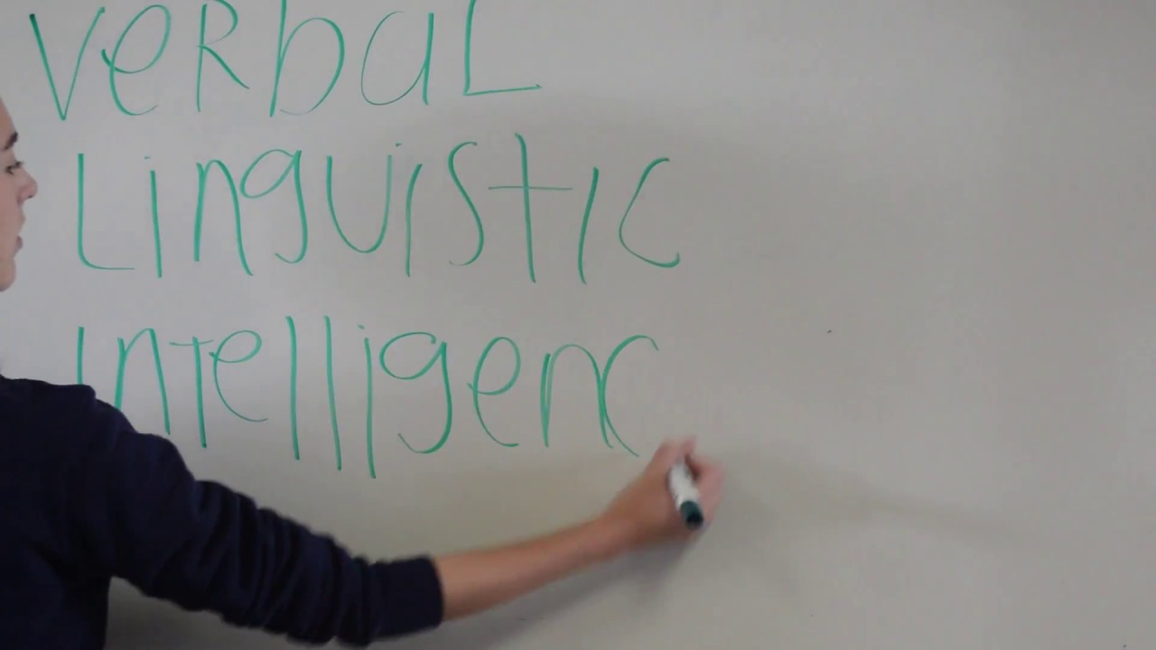Verbal and linguistic intelligence - YouTube