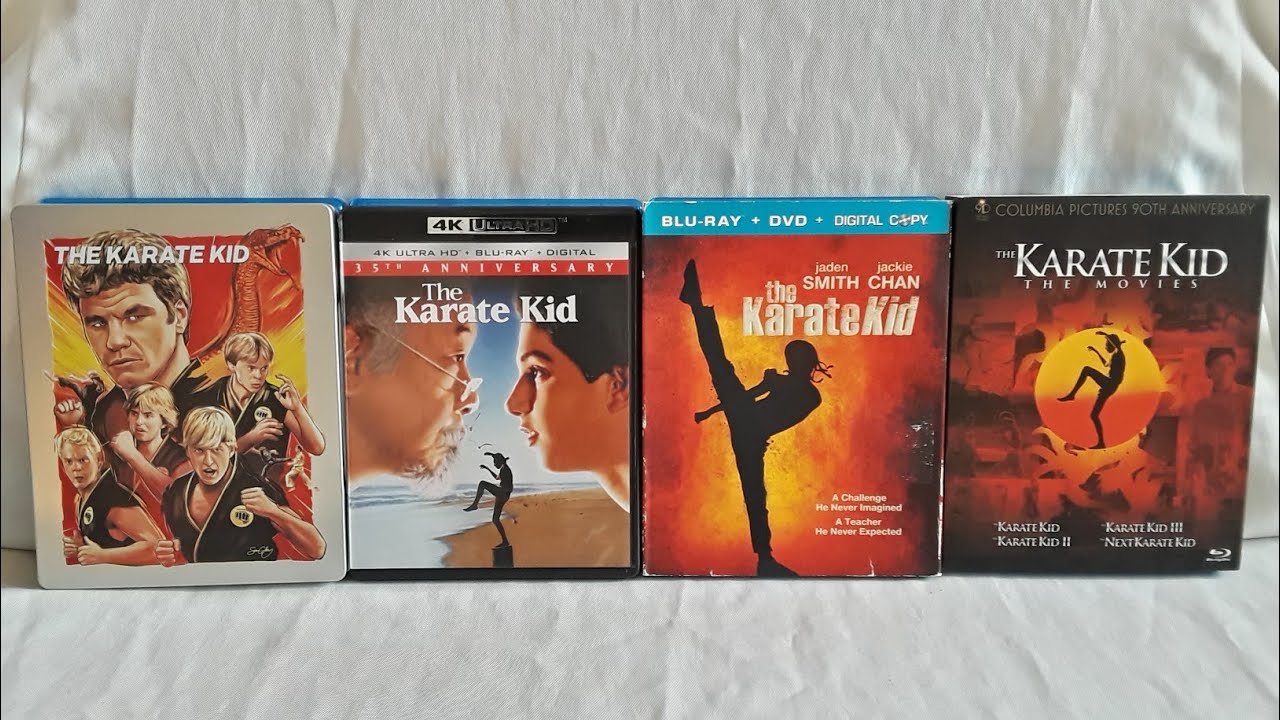 Unboxing Karate Kid Movie Collection - YouTube