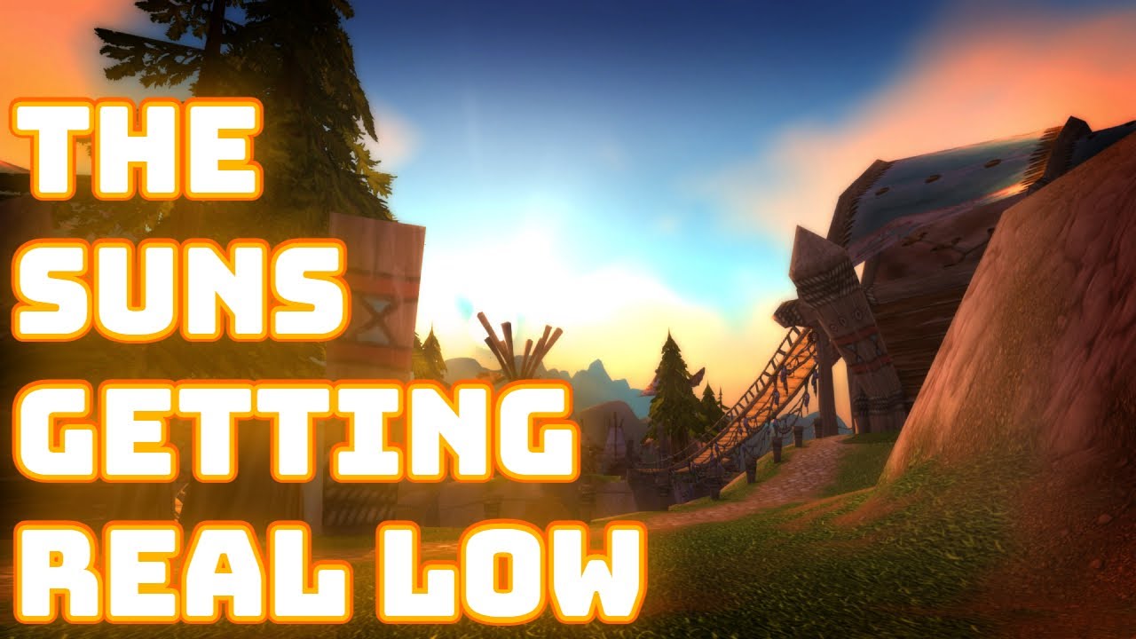 The Sun's Getting Real Low ☀️ - YouTube