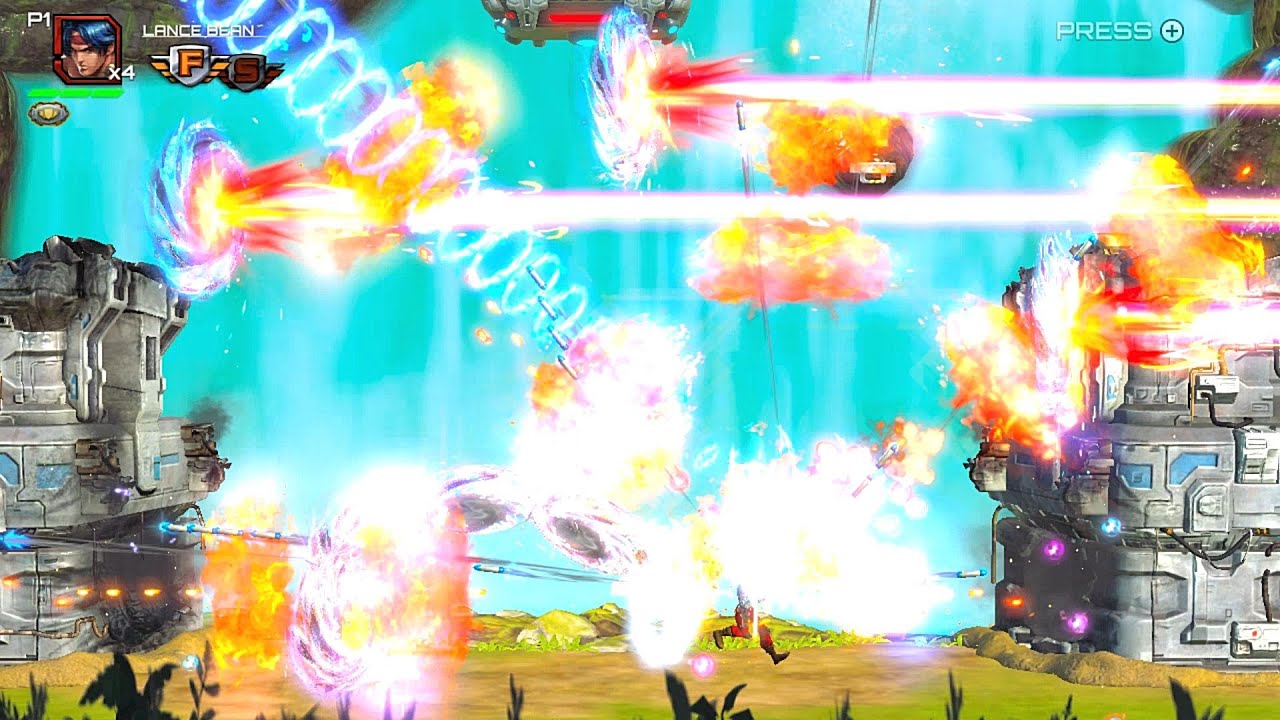 Contra Operation Galuga DEMO: Story Mode half stage gameplay - YouTube