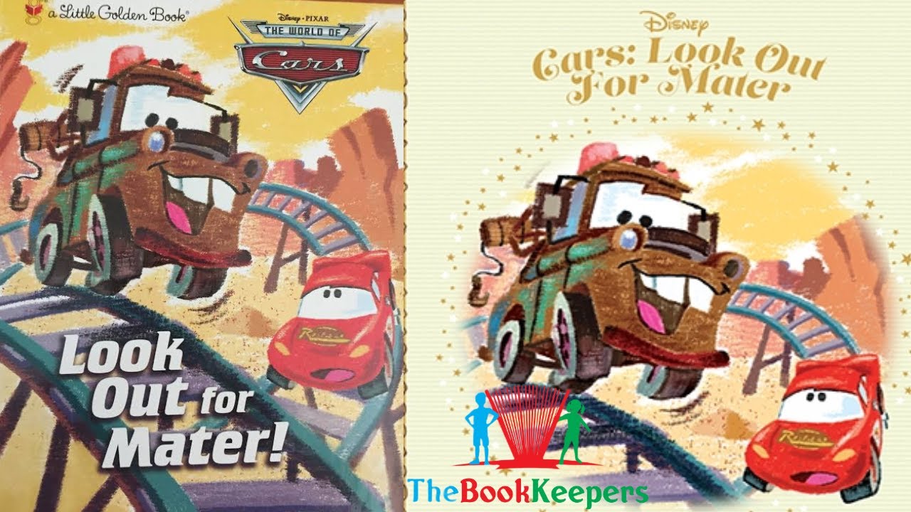 🚂💨 Kids Book Read Aloud: Disney Pixar : Look Out For Mater - YouTube