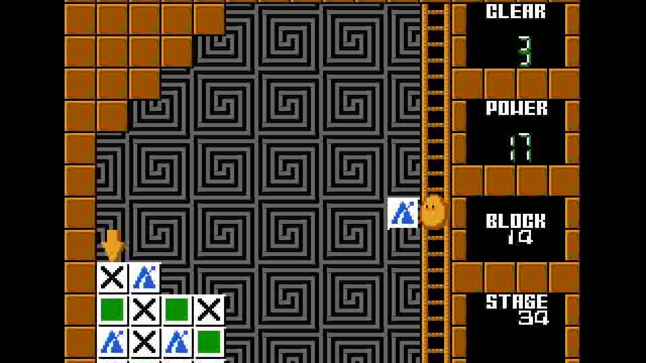 Flipull (NES) - Advance Stages 31-40 - YouTube