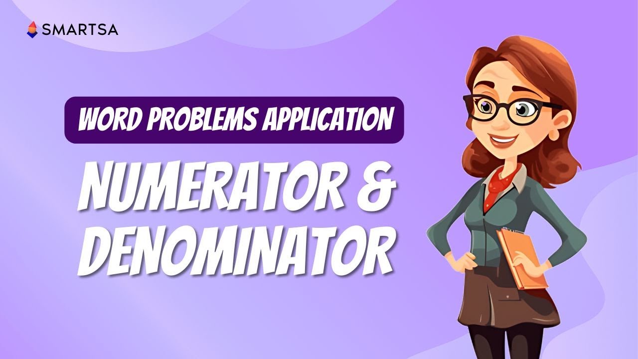 Word Problems- Numerator & Denominator | Math | Class 8,9,10| CBSE ...