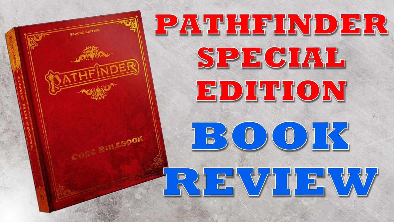 Weekly TTRPG review: Pathfinder Core Rulebook RPG #unbooking - YouTube