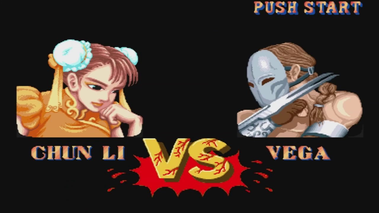 Chun Li vs Vega _ Street Figther 2 - YouTube