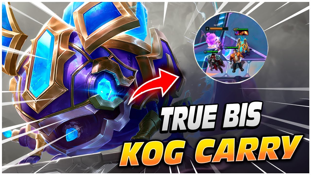TFT - CONSEGUI A MELHOR BUILD DE KOG'MAW COM ARTEFATOS INSANOS - YouTube