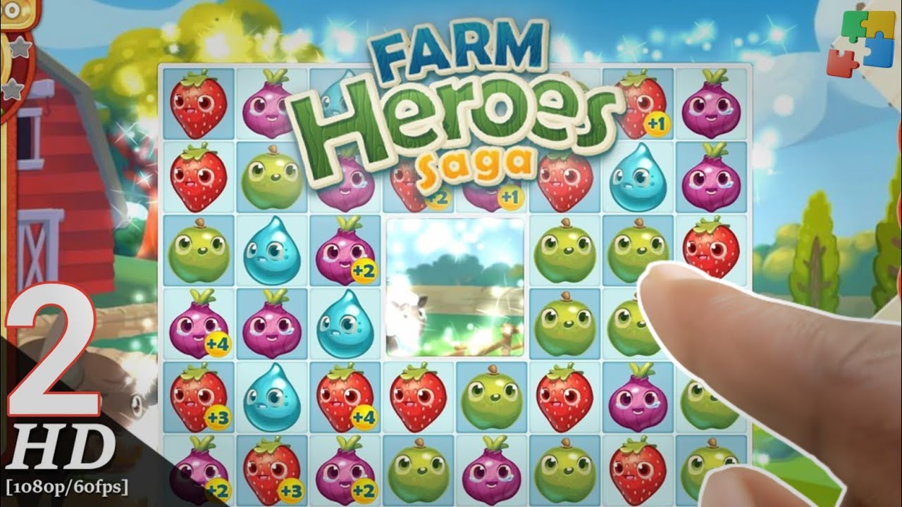 This Game Is Funny When You Play You Smile😸 | Farm Heroes Saga - YouTube