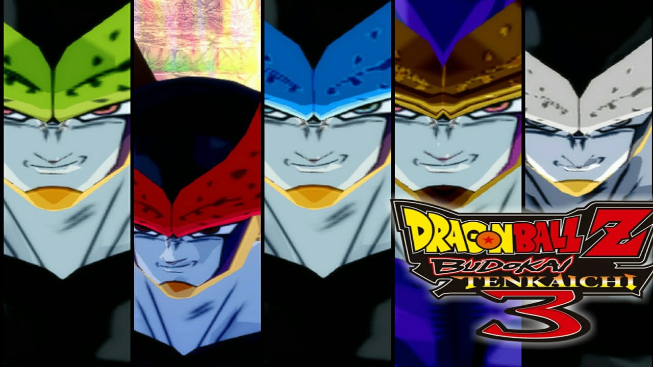 Perfect Cell All Forms Dragon Ball Z Ultimate Budokai Tenkaichi 3 Mods ...