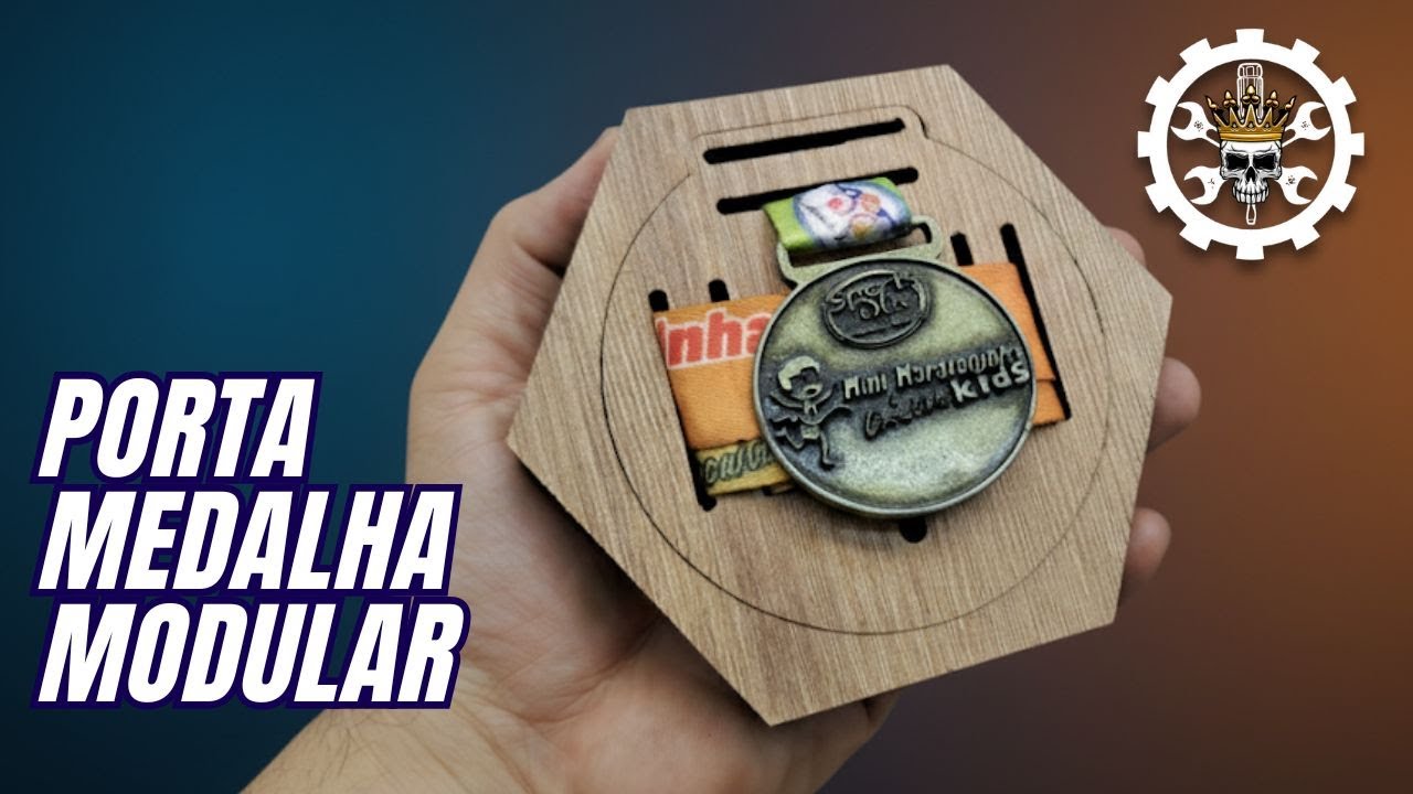 Porta Medalha Modular em MDF 6mm - YouTube